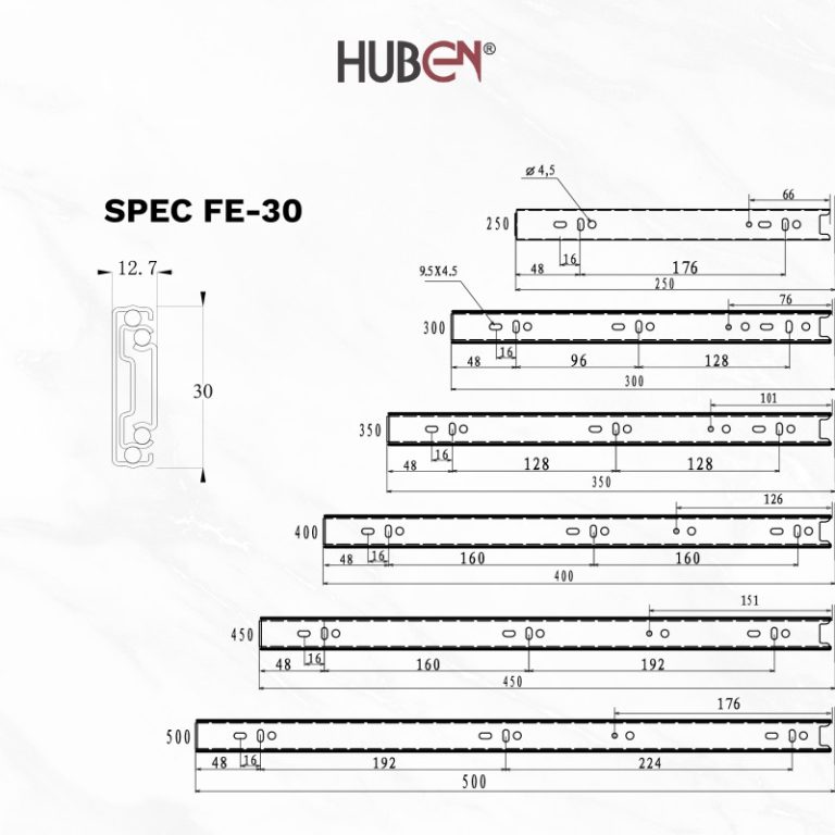 Rel Full Extension FE-30 - Huben Indonesia