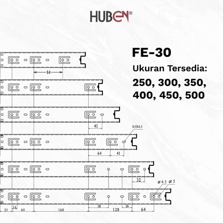 Rel Full Extension FE-30 - Huben Indonesia