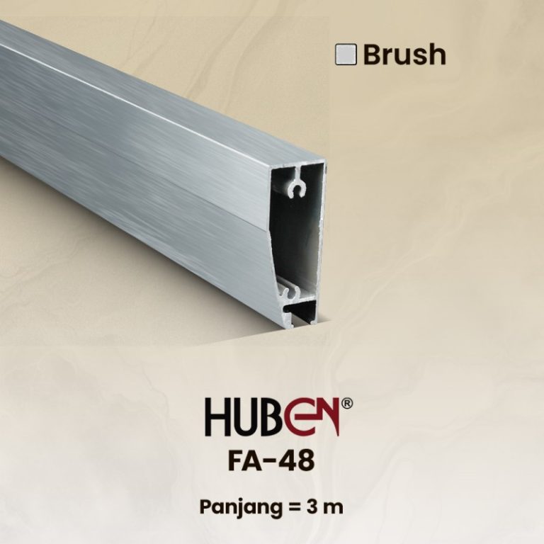 Rumah Lampu LED Strip Sudut RULAM-1616 - Huben Indonesia