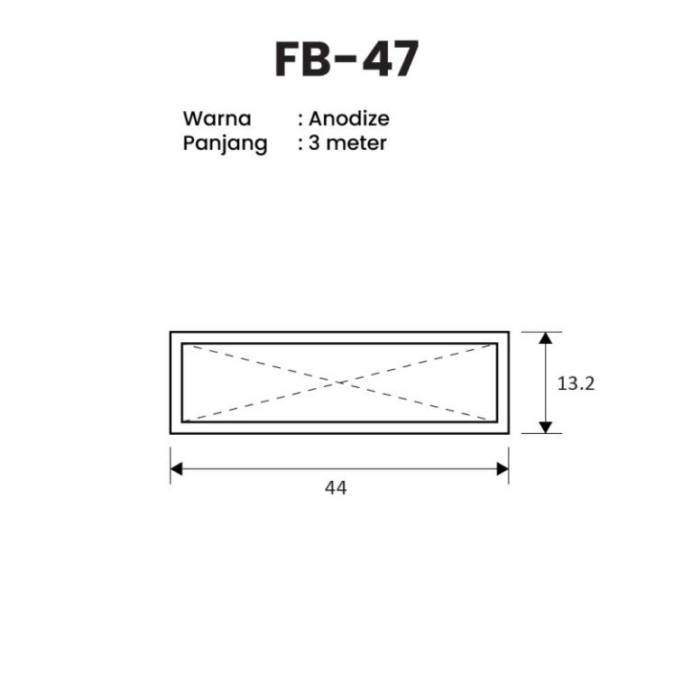 List T Aluminium LT-08 & LT-12 - Huben Indonesia