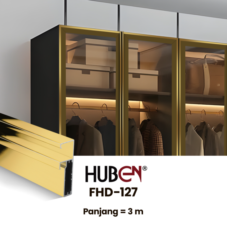 Frame Handle Aluminium FHD-128 - Huben Indonesia
