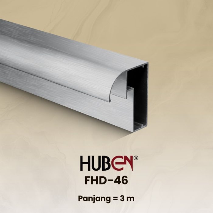 Profil Aluminium FHD-128 - Huben Indonesia