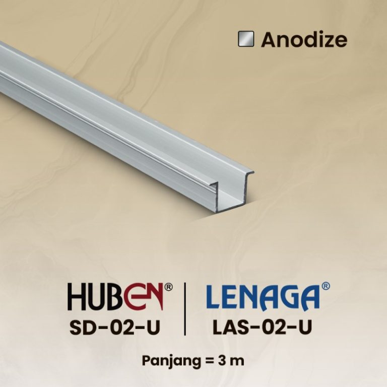Rel Aluminium SD-02-U / LAS-02-U (Rel Atas) - Huben Indonesia