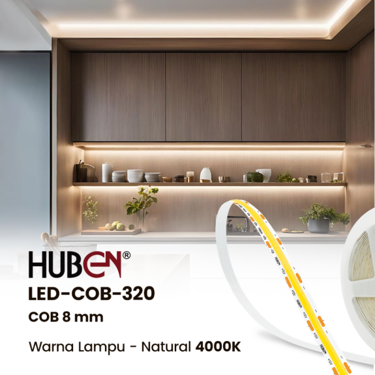 LED Strip COB 8 mm LED-COB-320 - Huben Indonesia