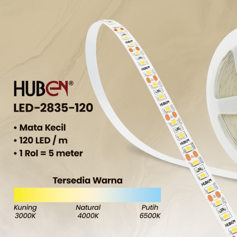 LED Strip Mata kecil LED-2835-120 - Huben Indonesia