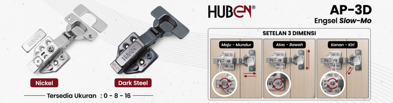 Huben Indonesia - Furniture Fittings l PVC Sheet